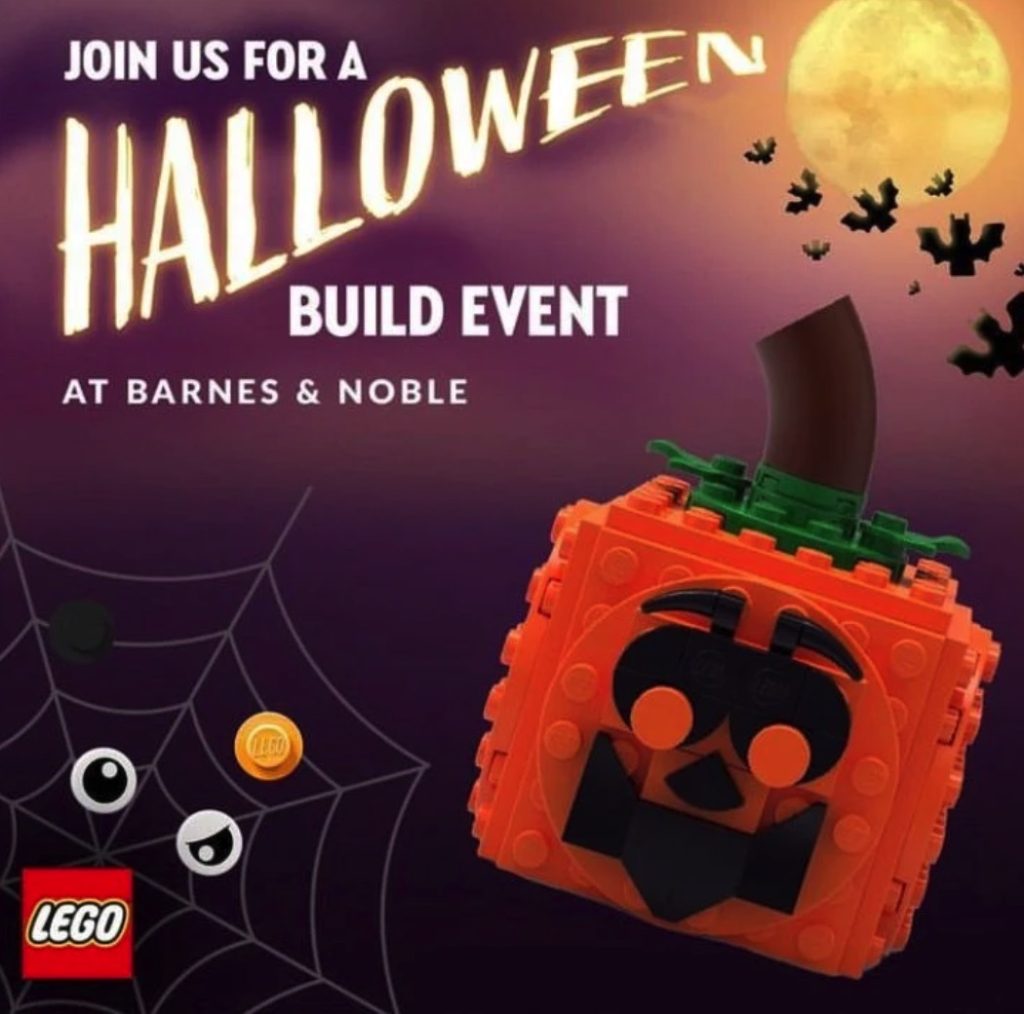 Barnes & Nobles LEGO October Halloween 2023 Building Event (Make & Take ...