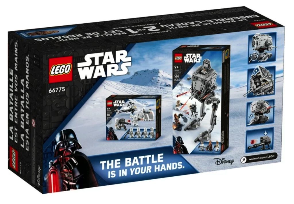 LEGO Star Wars 66775 Hoth Combo Pack 2 in 1 Set Image Leaks - Wal-Mart ...