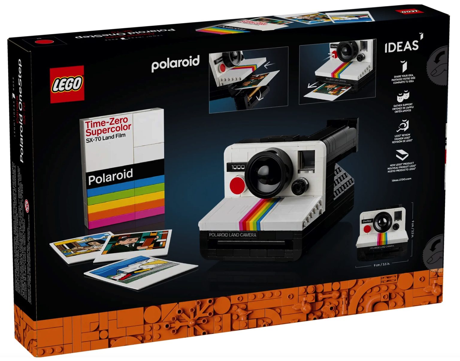 18+ LEGO IDEAS Polaroid OneStep SX-70 Camera Now Available for Pre ...