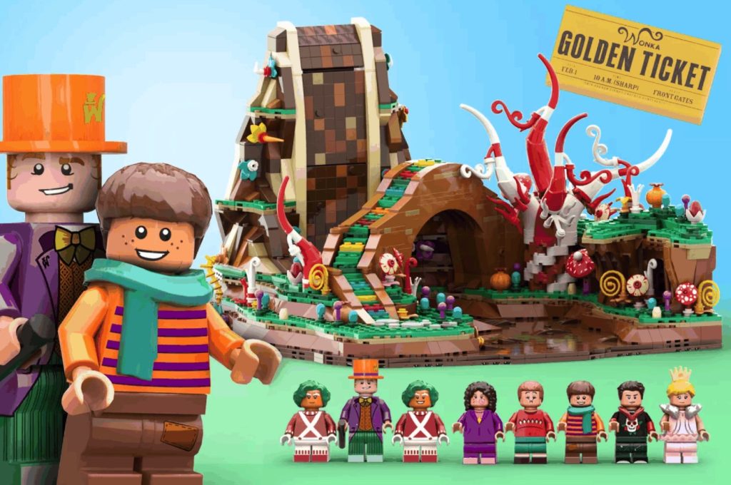 LEGO IDEAS Charlie and The Chocolate Factory - Here We Go Again ...