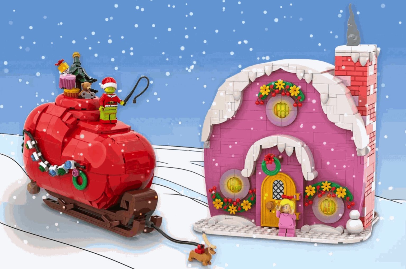 LEGO IDEAS Dr. Seuss's The Grinch Project Creation Achieves 10 000 ...