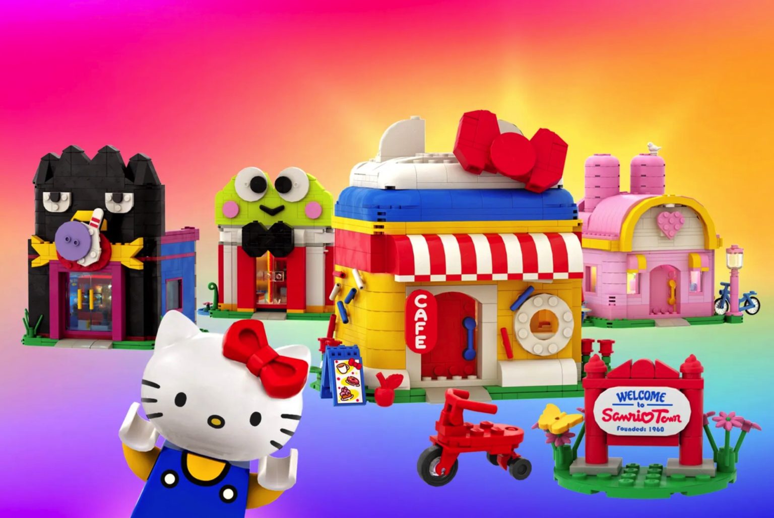 LEGO IDEAS Hello Kitty and Friends - 50 Years Project Creation Achieves ...