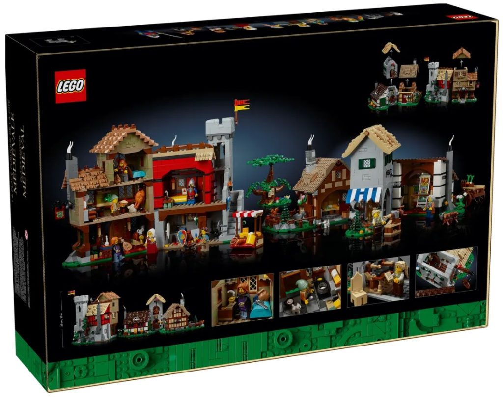 18+ LEGO Icons 10332 Medieval Town Square March 2024 Set Image Leaks ...