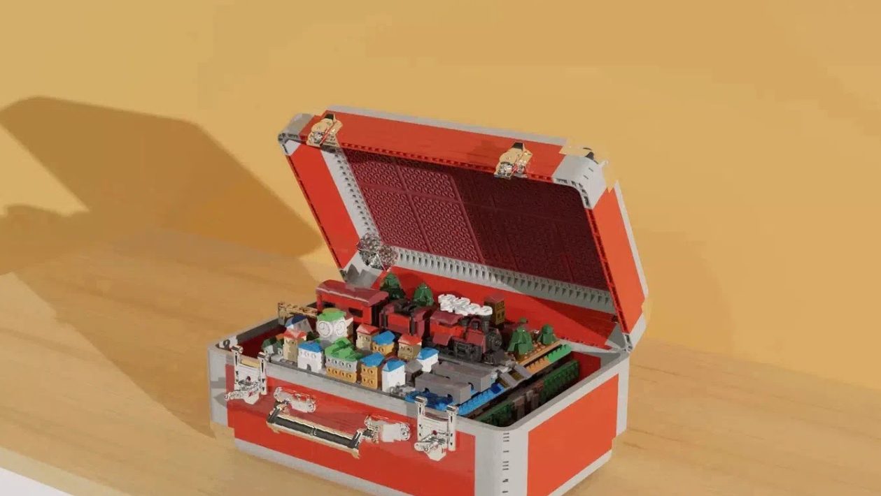 LEGO IDEAS Suitcase Express Project Creation Achieves 10 000 Supporters ...