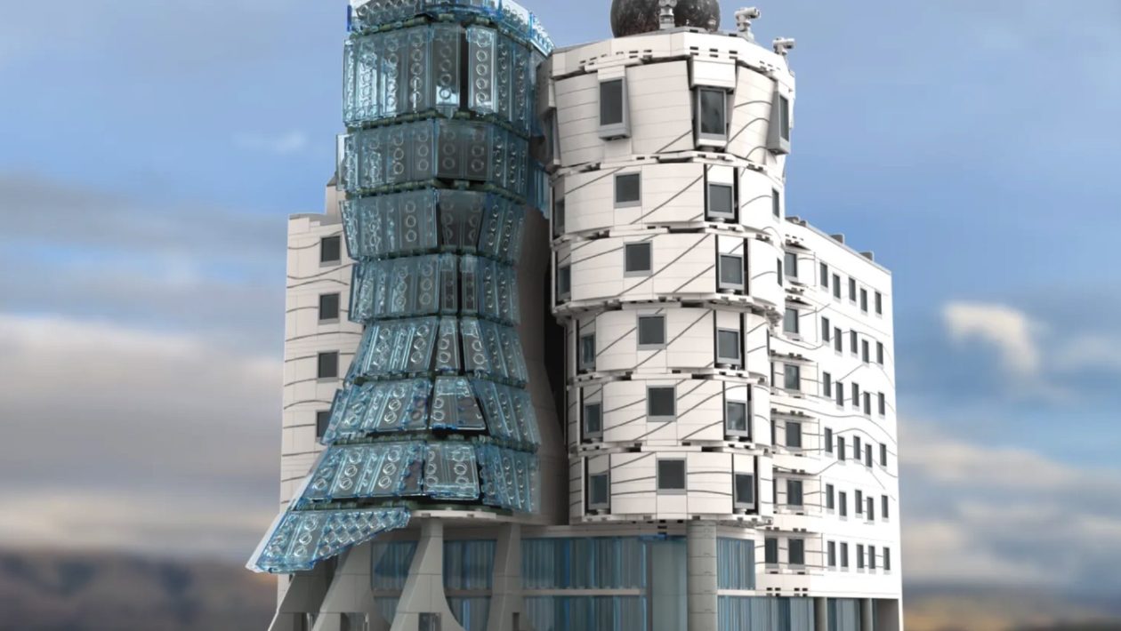 LEGO IDEAS Dancing House Prague Project Creation Achieves 10 000 ...