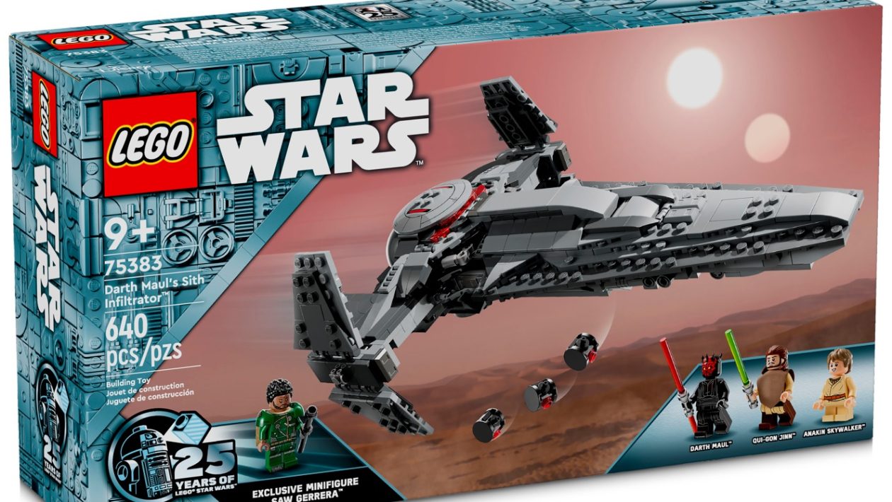 LEGO Star Wars 75383 Darth Maul's Sith Infiltrator May 2024 Set Images ...