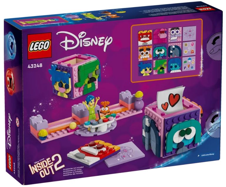 Pixar Disney LEGO 43248 Inside Out 2 Mood Cubes May 2024 Set Images ...
