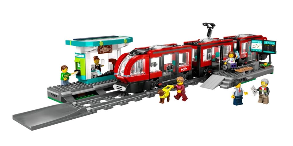 LEGO City 60423 Downtown Streetcar and Station Summer August 2024 ...