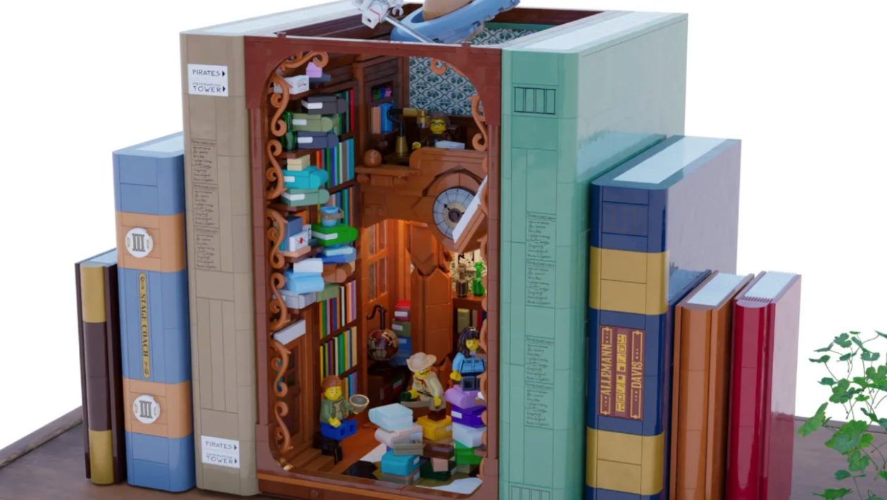 LEGO IDEAS Booknook The Story of Laboratory Project Creation Achieves ...