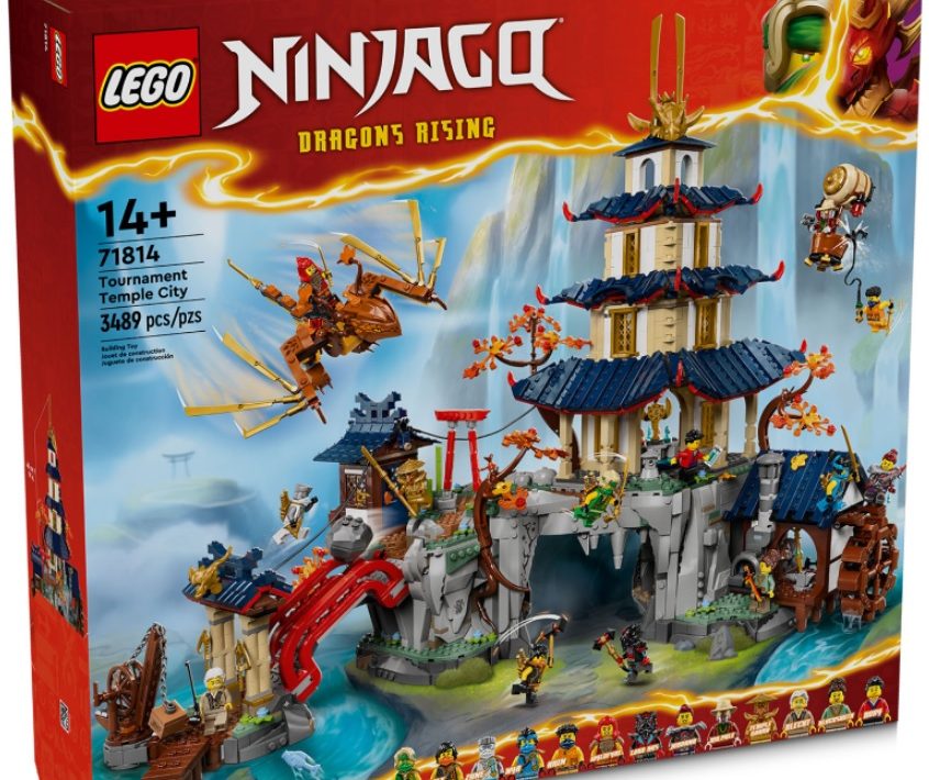 LEGO Ninjago Dragons Rising 71814 Tournament Temple City Summer June 2024 Set Images, Prices ...