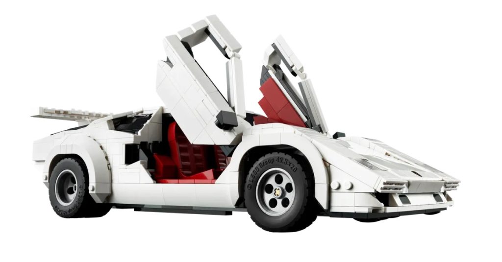 18+ LEGO Icons 10337 Lamborghini Countach 5000 Quattrovalvole Summer ...
