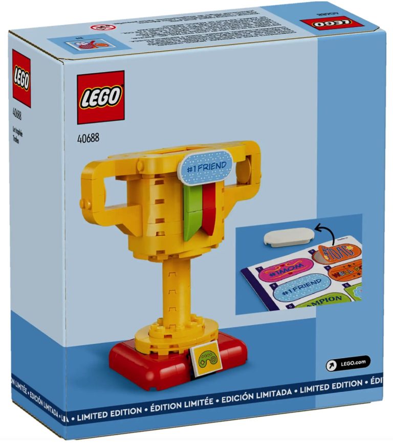 Upcoming LEGO 40688 Trophy Award GWP 2024 Set Images