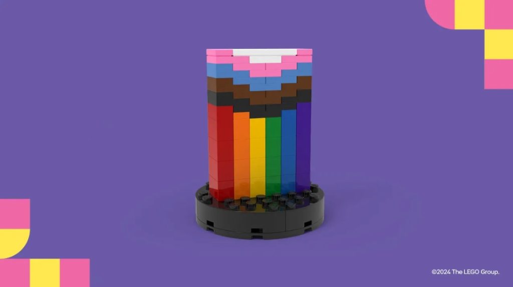 LEGO Store Progress Pride Flag Building Event on June 14, 2024 (Make ...