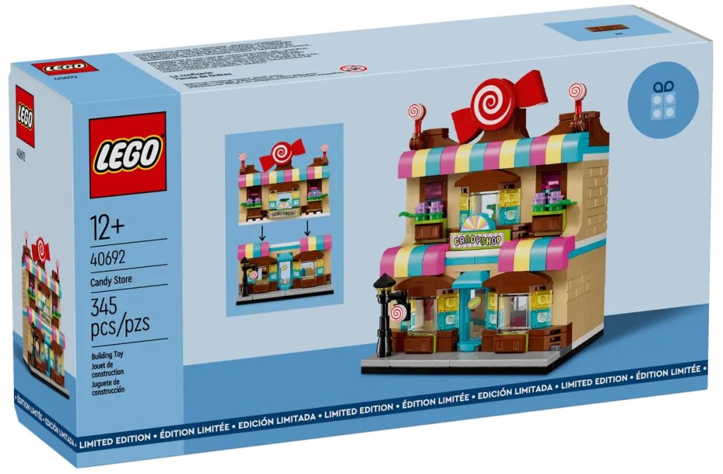Upcoming LEGO 40692 Candy Store GWP 2024 Promo Set Images