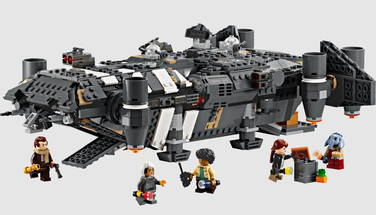 LEGO Star Wars 75374 The Onyx Cinder Summer August 2024 Set Images ...