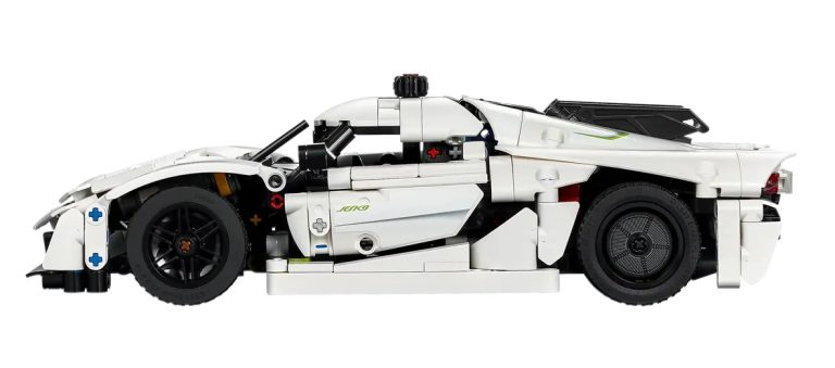 LEGO Technic 42184 Koenigsegg Jesko Absolut White Hypercar Summer ...