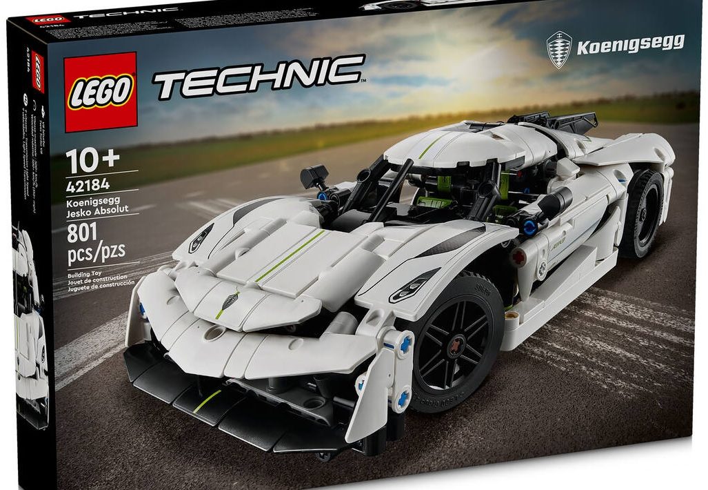 LEGO Technic 42184 Koenigsegg Jesko Absolut White Hypercar Summer ...