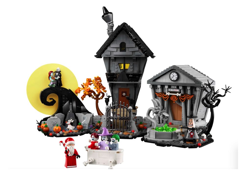 18+ LEGO IDEAS 21351 Disney Tim Burton's The Nightmare Before Christmas ...