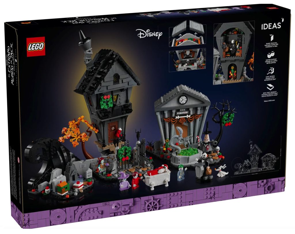 18+ LEGO IDEAS 21351 Disney Tim Burton's The Nightmare Before Christmas ...