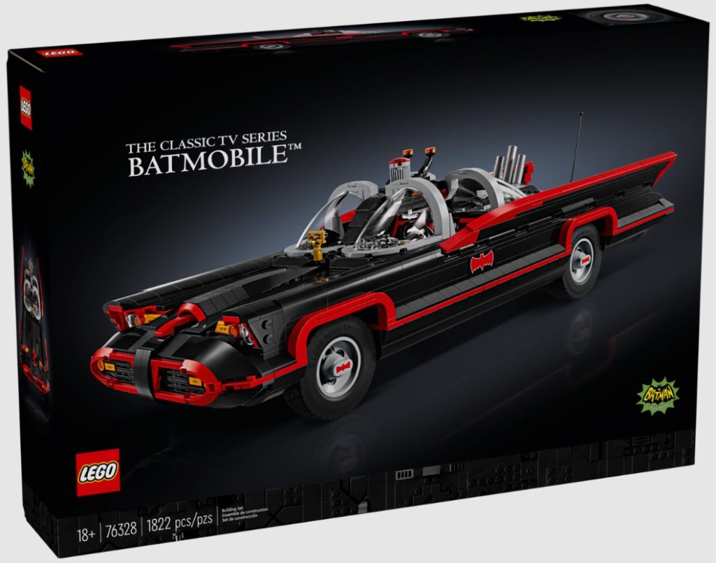 18+ LEGO 76328 Batman The Classic TV Series Batmobile October 2024 Set ...