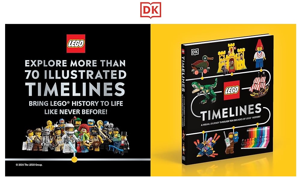 DK LEGO Timelines Visual Book Now Officially Released (October 22, 2024 ...