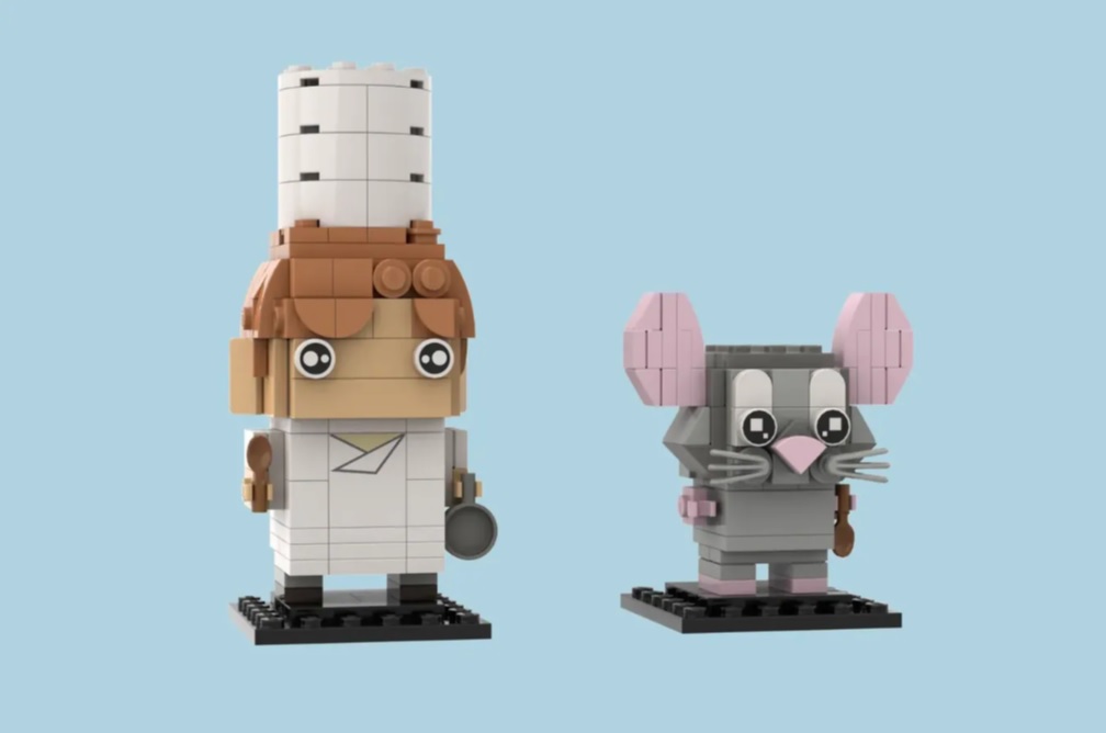 LEGO IDEAS From the Kitchen to Bricks Linguini & Remy Brickheadz ...