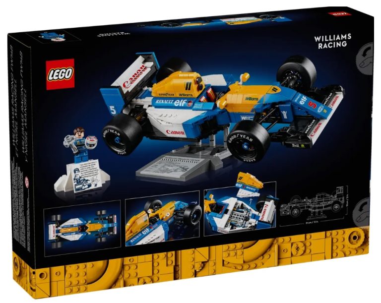18+ LEGO Icons 10353 Williams Racing FW14B & Nigel Mansell March 2025 ...