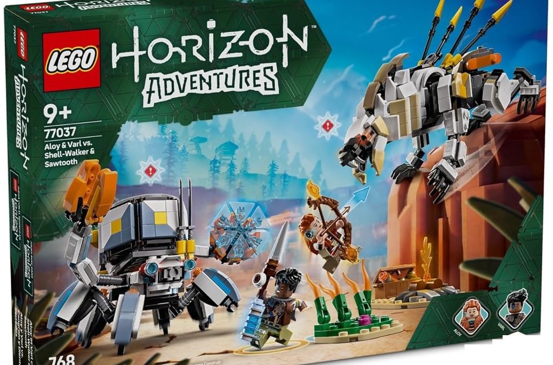 LEGO Horizon Adventures 77037 Aloy & Varl vs. Shell-Walker & Sawtooth ...