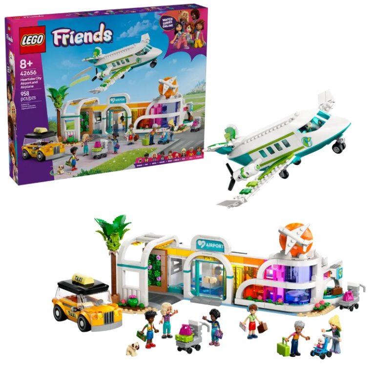 LEGO Friends 42656 Heartlake City Airport and Airplane January 2025 ...