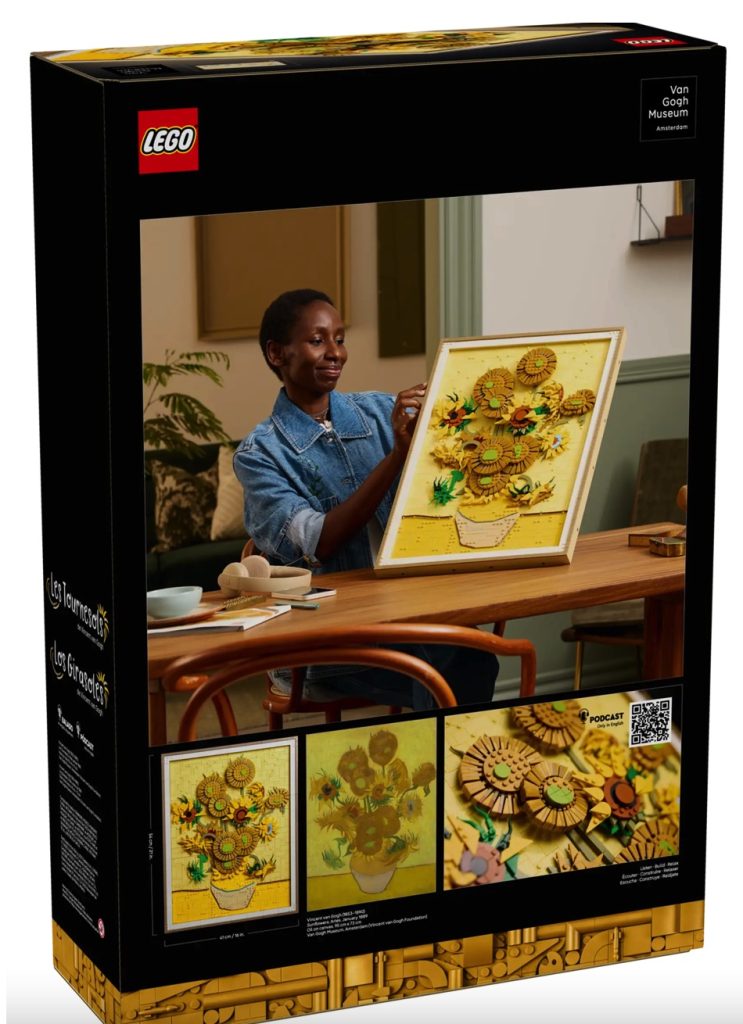 18+ LEGO ART 31215 Vincent van Gogh – Sunflowers March 2025 Set Images ...