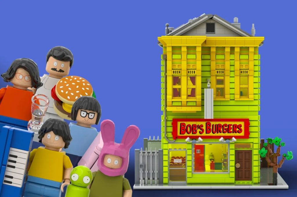LEGO IDEAS Bob's Burgers Project Creation Achieves 10 000 Supporters