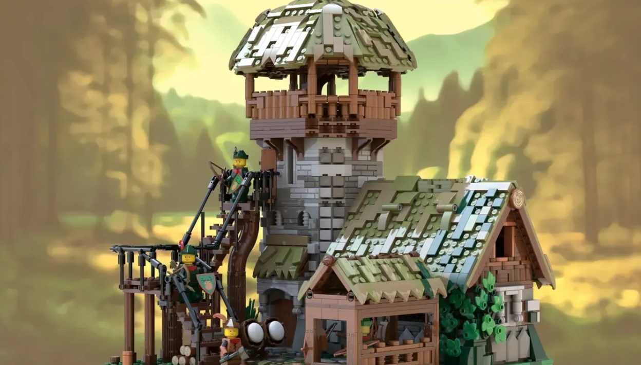 LEGO IDEAS Modular Archer's Workshop Project Creation Achieves 10 000 ...