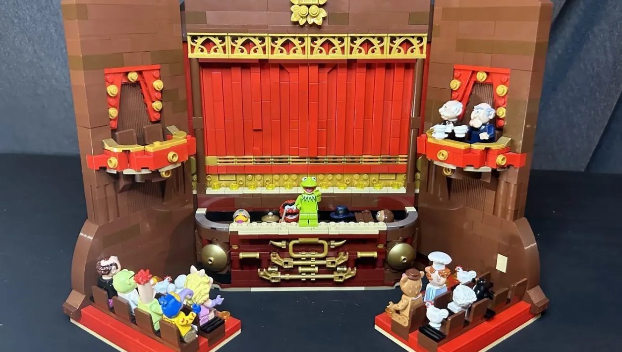 LEGO IDEAS Muppet Theater (with operational stages) Project Creation ...