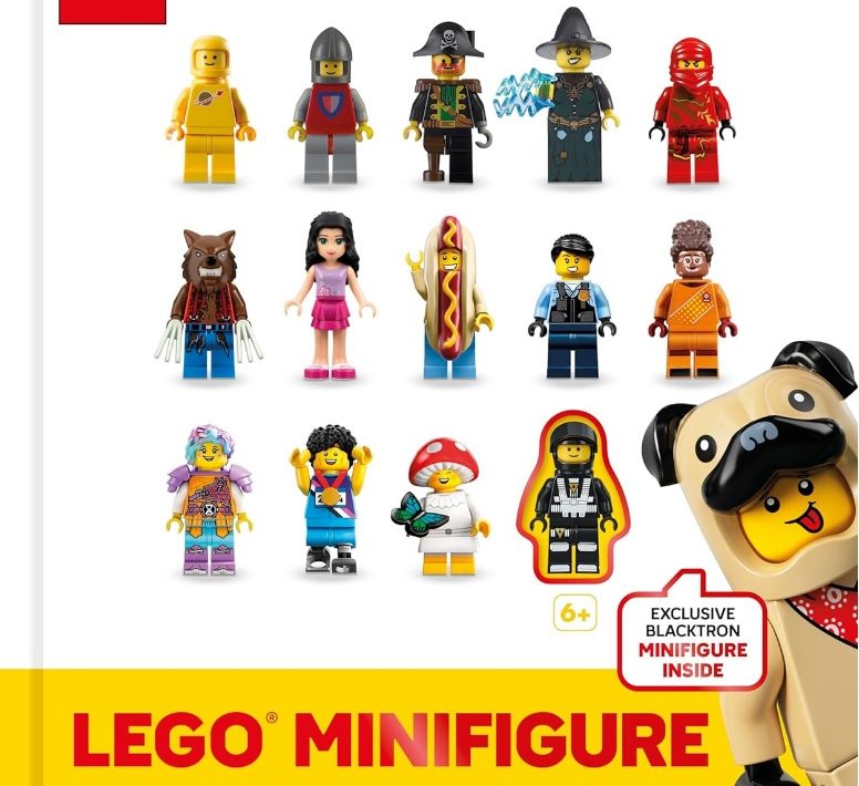 DK LEGO Minifigure Visual History Updated and Expanded (with Exclusive Blacktron Minifigure ...