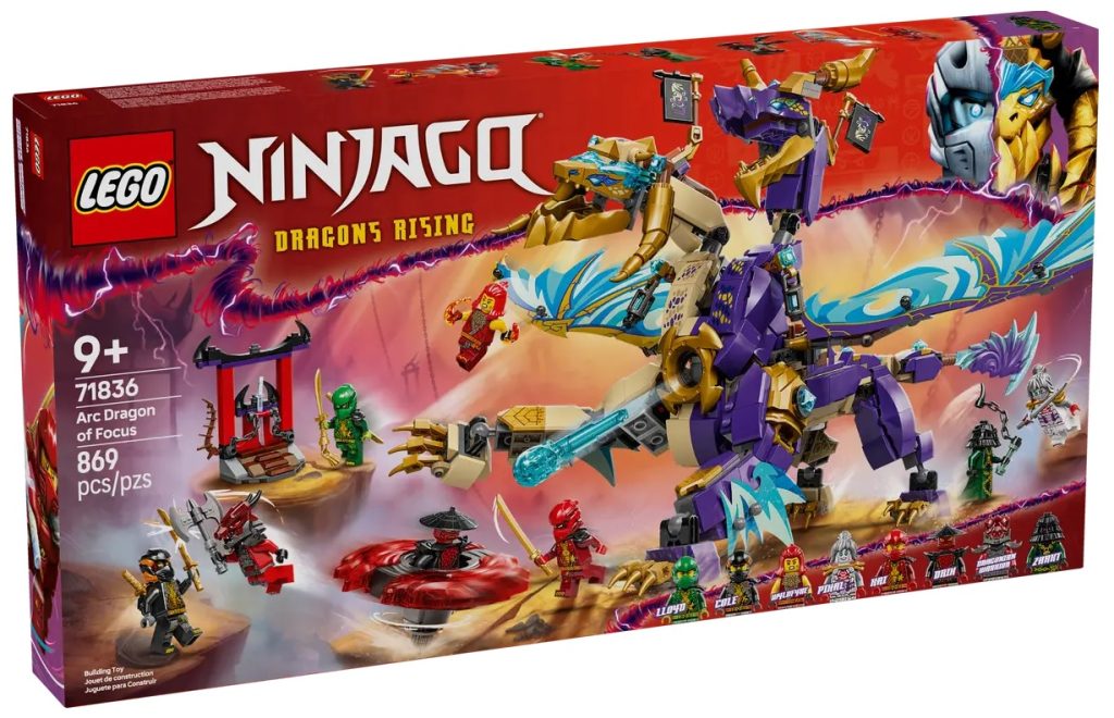 Two LEGO Ninjago Dragons Rising March 2025 Set Images, Prices & Release ...