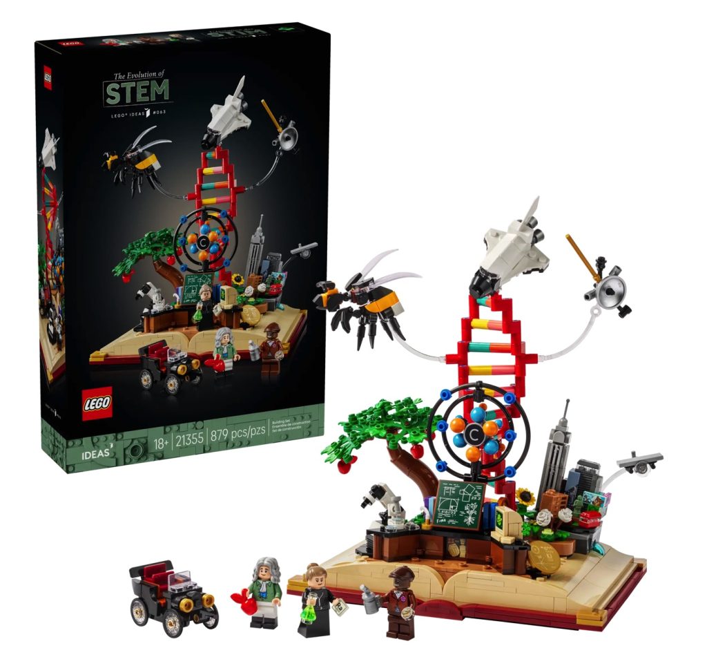 18+ LEGO IDEAS 21355 The Evolution of STEM March 2025 Set Images ...