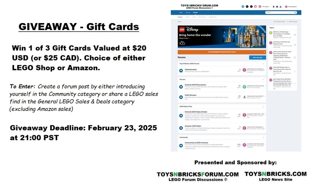 LEGO February 2025 New Set Releases, Promotions & GWP Now Live Worldwide