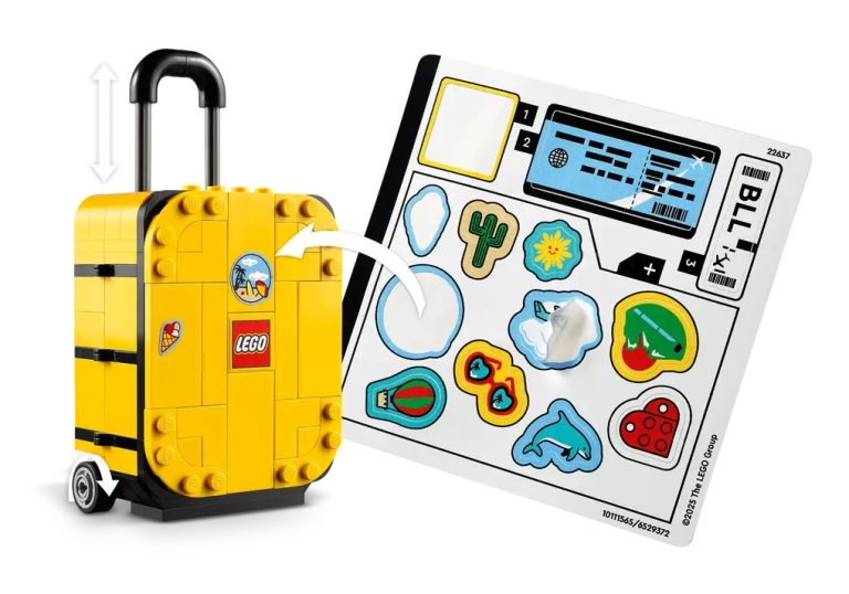 LEGO 40817 Yellow Travel Suitcase April 2025 Set Images, Prices ...