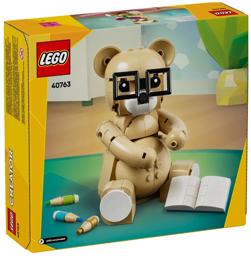 Upcoming LEGO Creator 40763 Children's Day Teddy Bear GWP 2025 Set Images