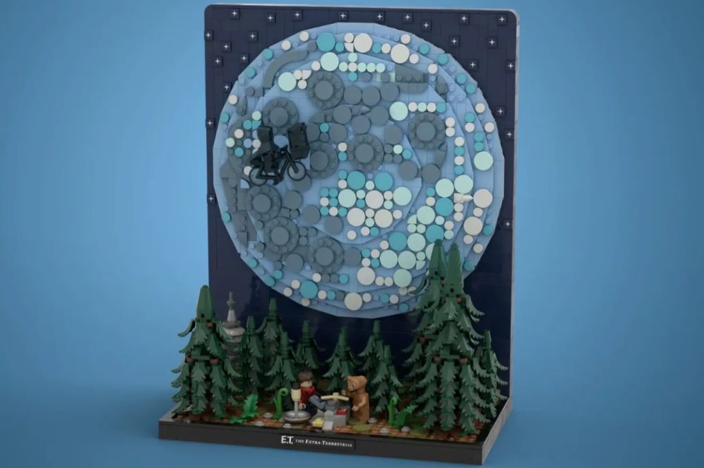 LEGO IDEAS E.T. The Extra Terrestrial Project Creation Achieves 10 000 ...