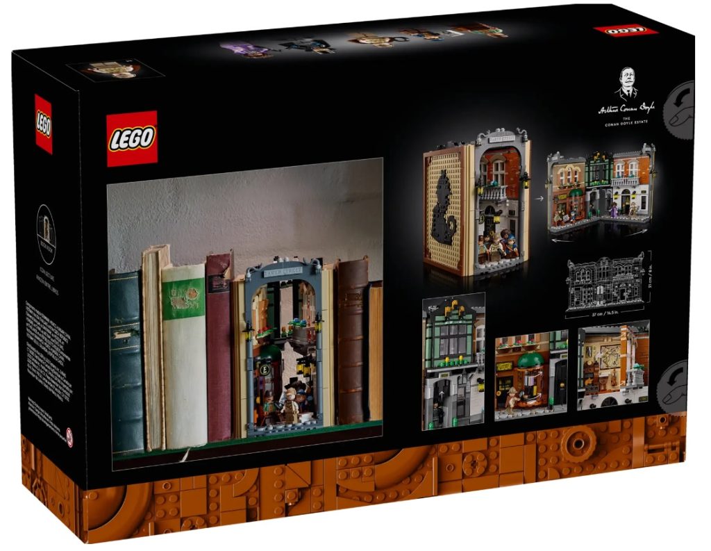 18+ LEGO Icons 10351 Sherlock Holmes Book Nook Summer June 2025 Set ...