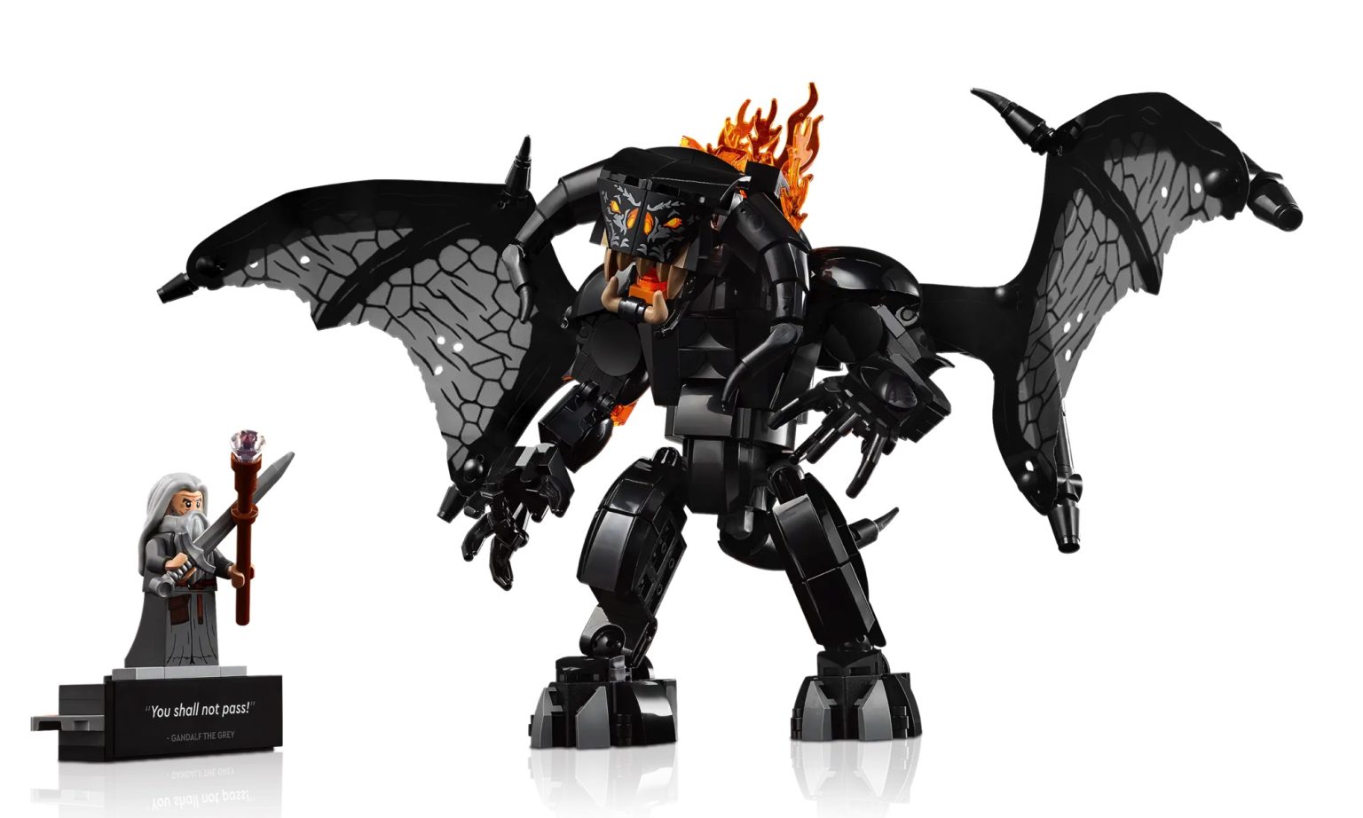 18+ LEGO 10367 The Lord of the Rings: Balrog Book Nook June 2025 Set ...