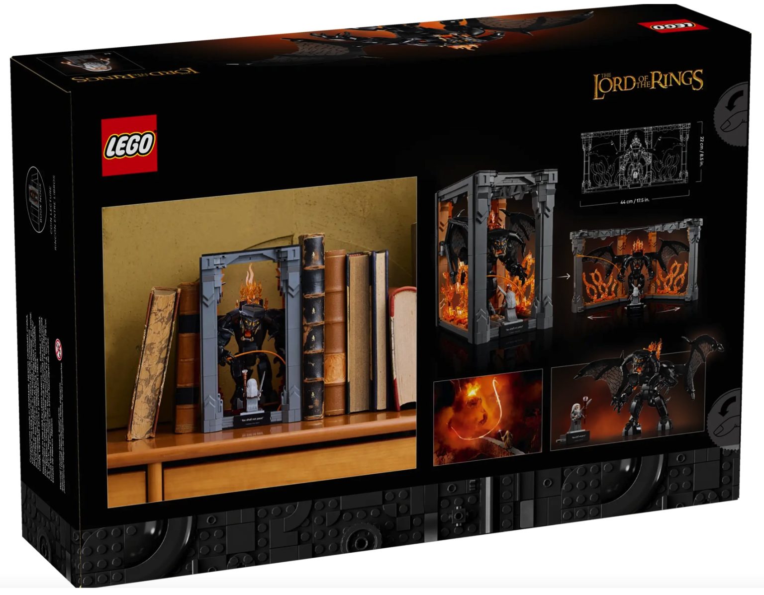 18+ LEGO 10367 The Lord of the Rings: Balrog Book Nook June 2025 Set ...