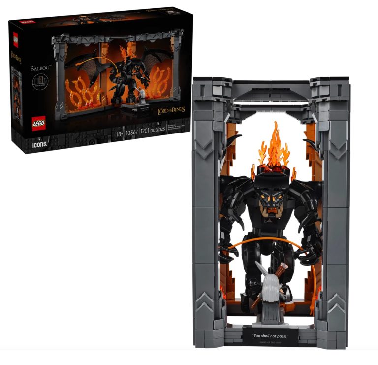 18+ LEGO 10367 The Lord of the Rings: Balrog Book Nook June 2025 Set ...