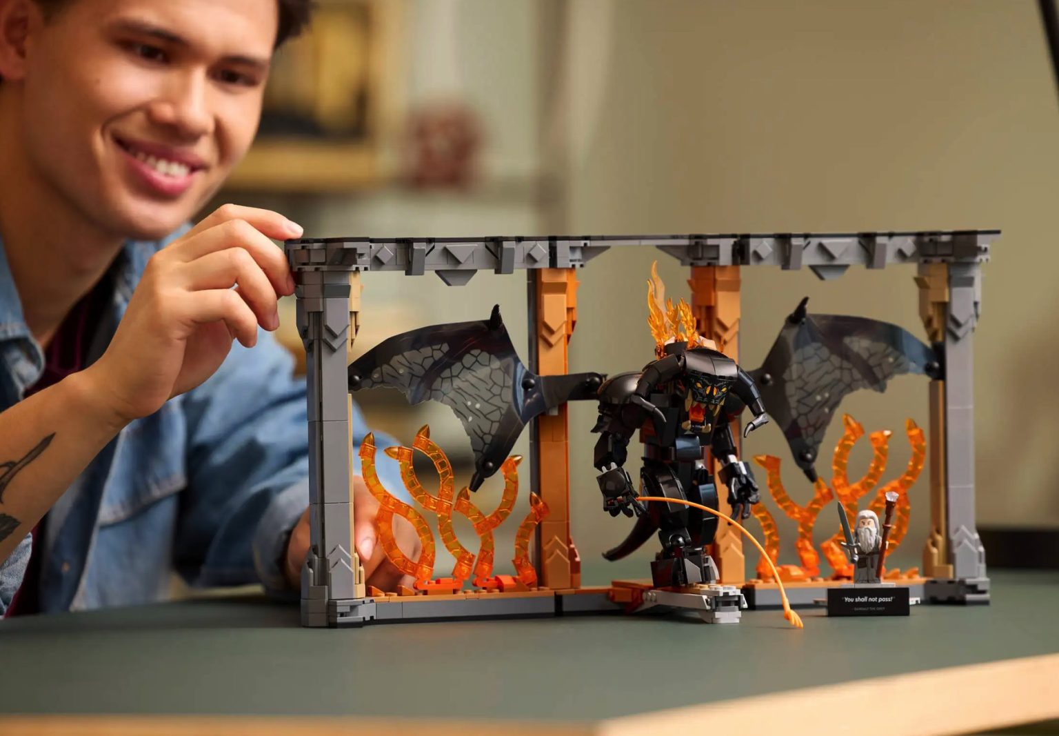 18+ LEGO 10367 The Lord of the Rings: Balrog Book Nook June 2025 Set Images, Prices & Release ...