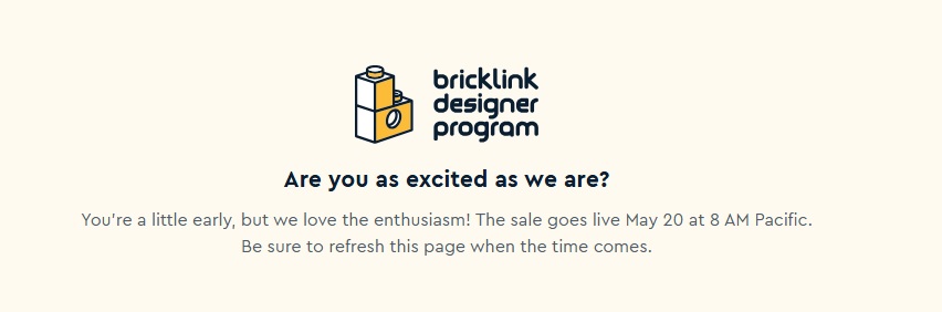 [US/Canada] Reminder - LEGO Bricklink Designer Program Series 1 & 2 ...