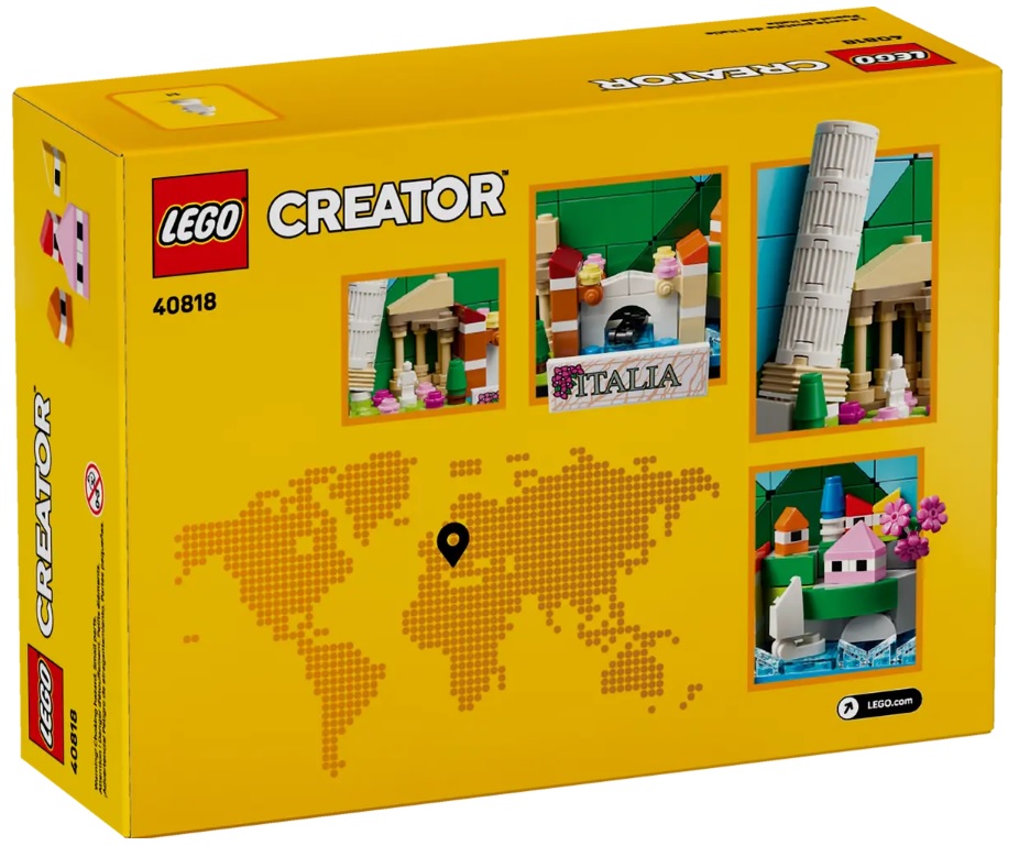 Upcoming LEGO Creator 40818 Italy Postcard Summer June 2025 Set Images ...