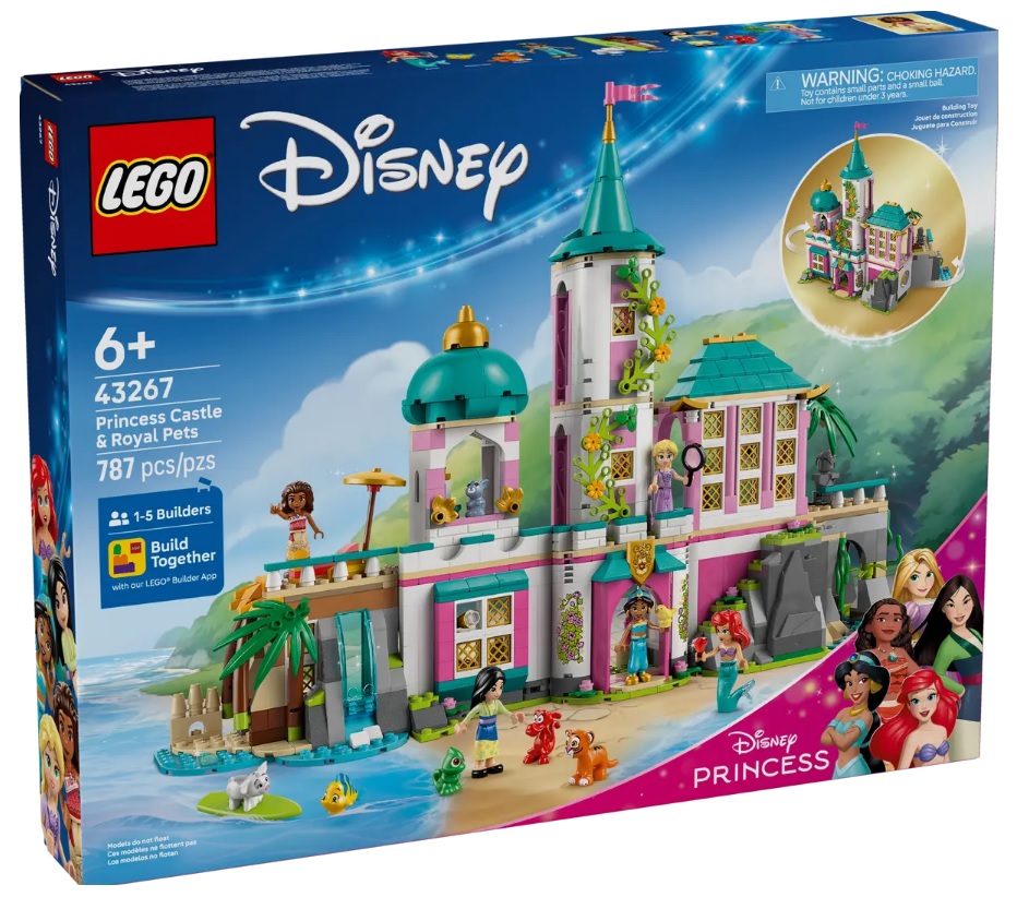 Two Upcoming LEGO Disney Princess Summer June 2025 Set Images, Prices ...