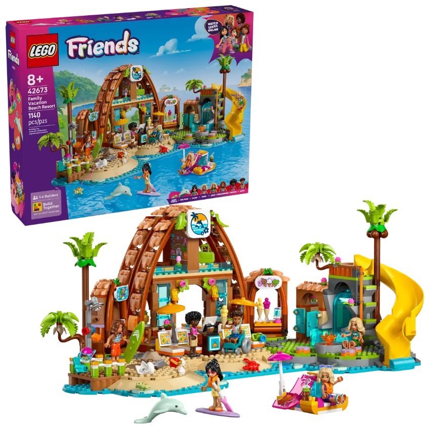 Twelve Upcoming LEGO Friends Summer 2025 Set Images, Prices & Release ...