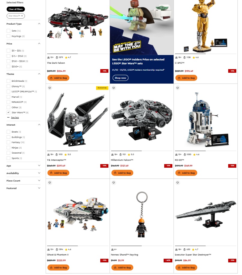 LEGO Sales & Deals Australia List (Updated May 28, 2025)